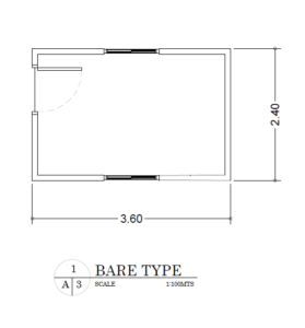 Prefab Bare Type - Prefab Homes