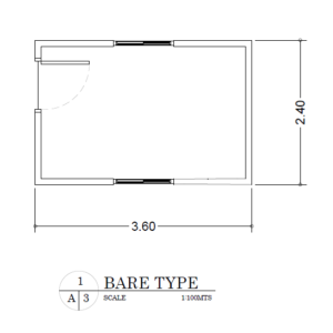 Prefab Bare Type - Prefab Homes