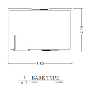 Prefab Bare Type - Prefab Homes