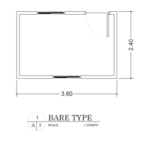 Prefab Bare Type - Prefab Homes